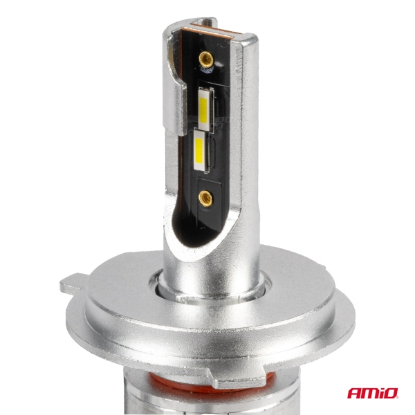 LED lemputės AMiO FLEX+ H4 canbus 6000K 12V 24V - Autoviskas.lt